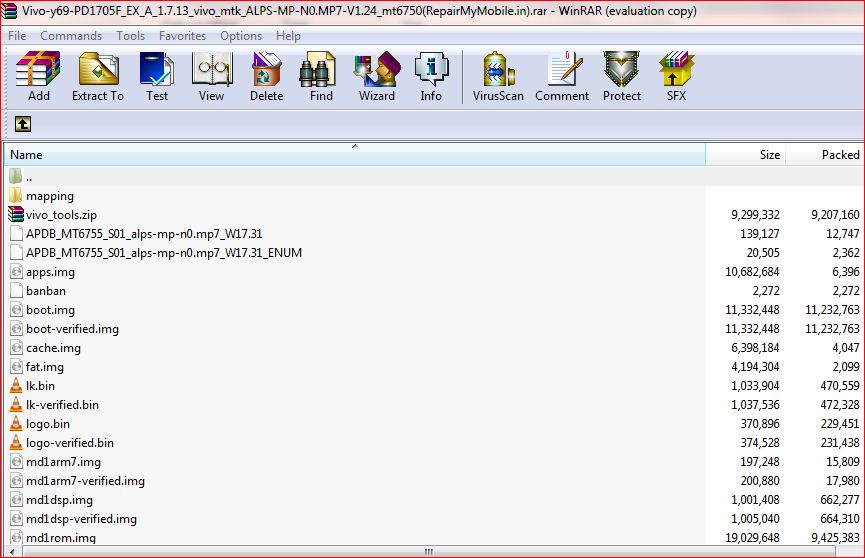 Vivo Y69 Flash File (Stock ROM) - RepairMyMobile.co