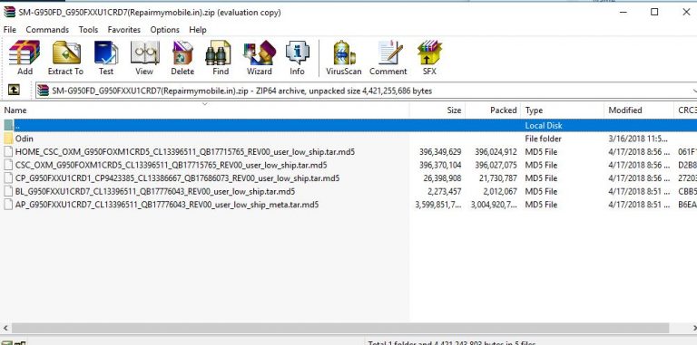 Samsung SM-G950FD Flash File (Stock Rom) - RepairMyMobile.co